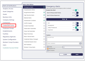 Basic Form Overview in Sospes